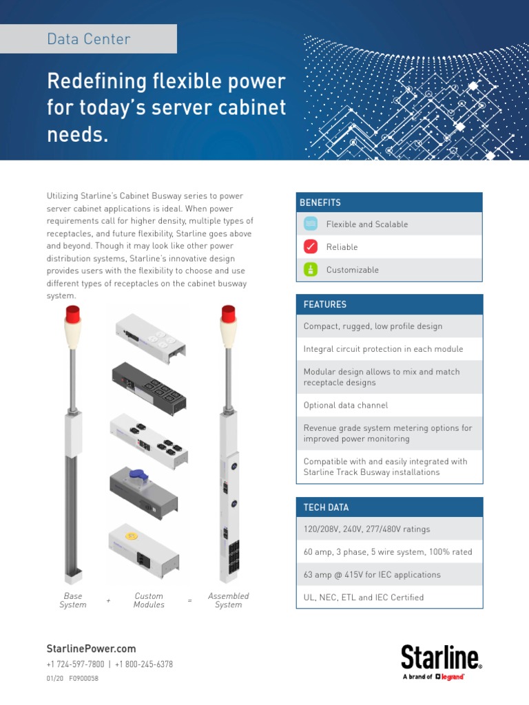 Starline Raceway Data Center Sheet US | PDF