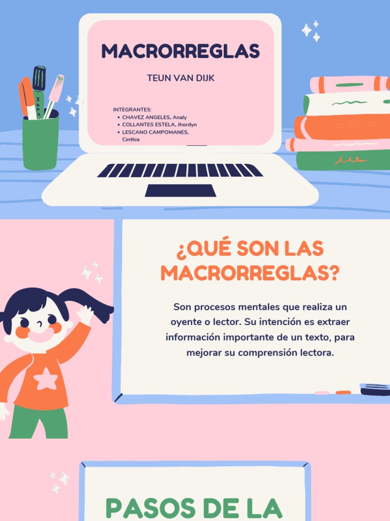 Macrorreglas para Mejorar la Comprensión | PDF | Ciencia y matemáticas