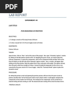 Lab 8 - Proteus Schematic and PCB Development | PDF | Printed Circuit ...