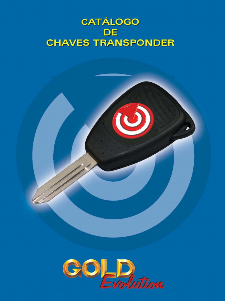 Catálogo de Chaves Transponder GOLD | PDF | Volkswagen | Hatchbacks (classe automotiva)