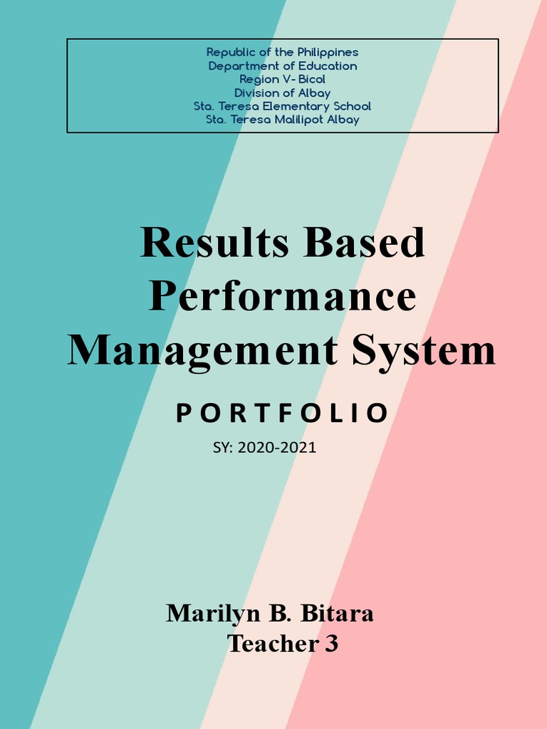 Rpms-Ipcrf Columbitay, Joan | PDF | Learning | Educational Technology