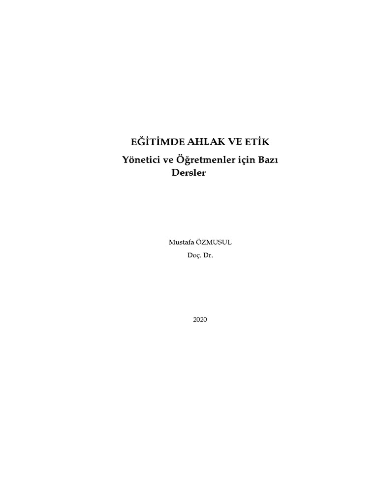 Vize Etik | PDF