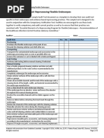 CSSD Checklist | PDF | Sterilization (Microbiology)