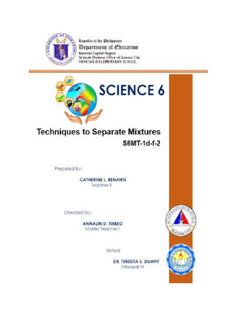 Science Module Quarter 1 Lesson | PDF