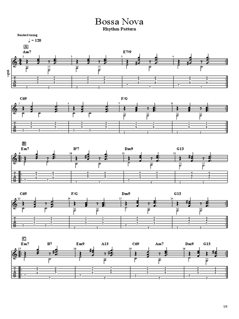 Bossa Nova Rhythm | Download Free PDF | Chess | Chess Openings