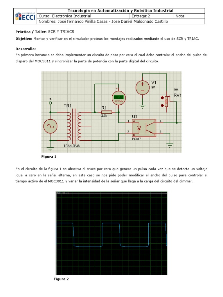 SCR y Triac | PDF | Corriente eléctrica | Electrónica