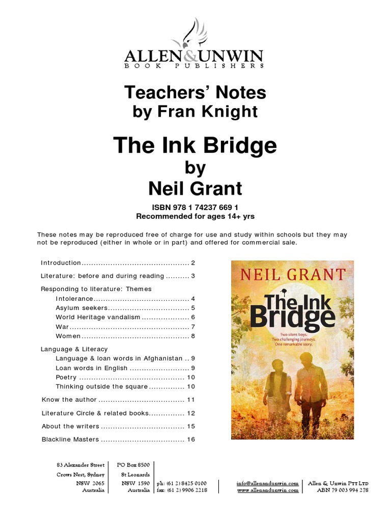 Ink Bridge 9781742376691 TN | PDF | Poetry