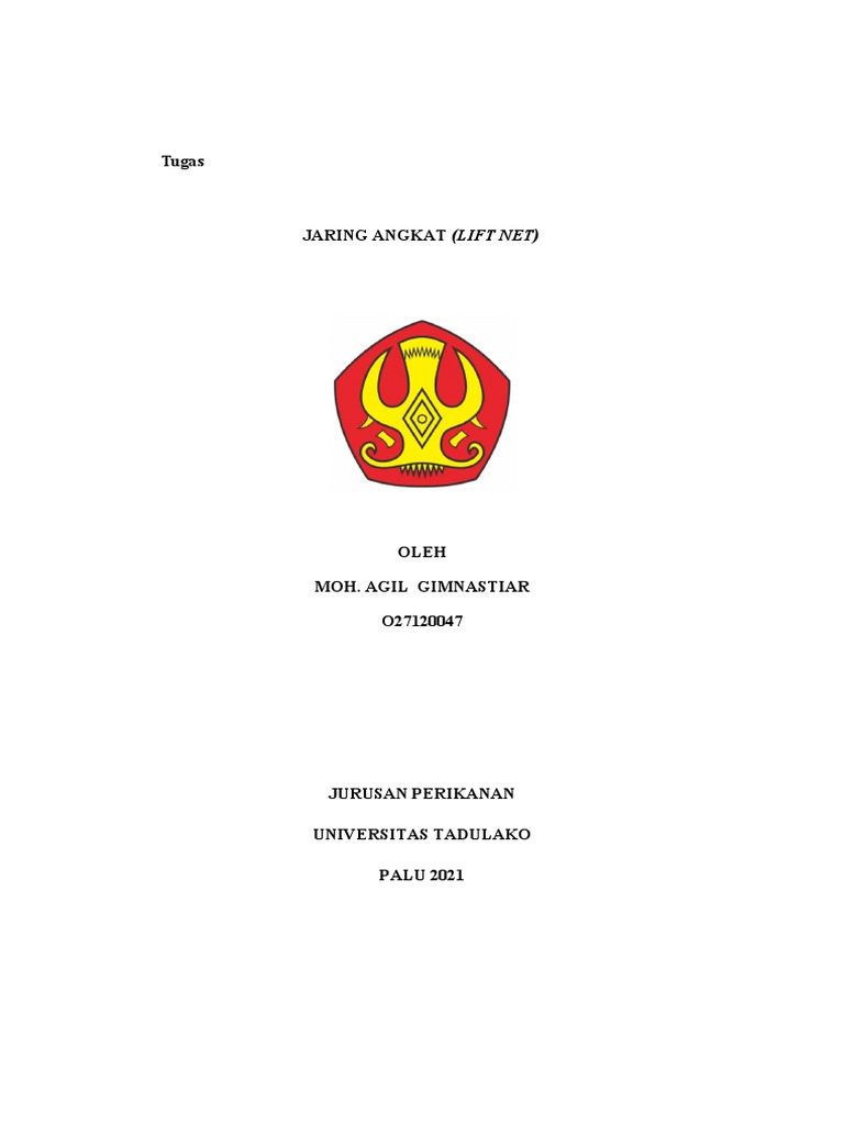 Jaring Angkat: Teknik dan Jenis | PDF
