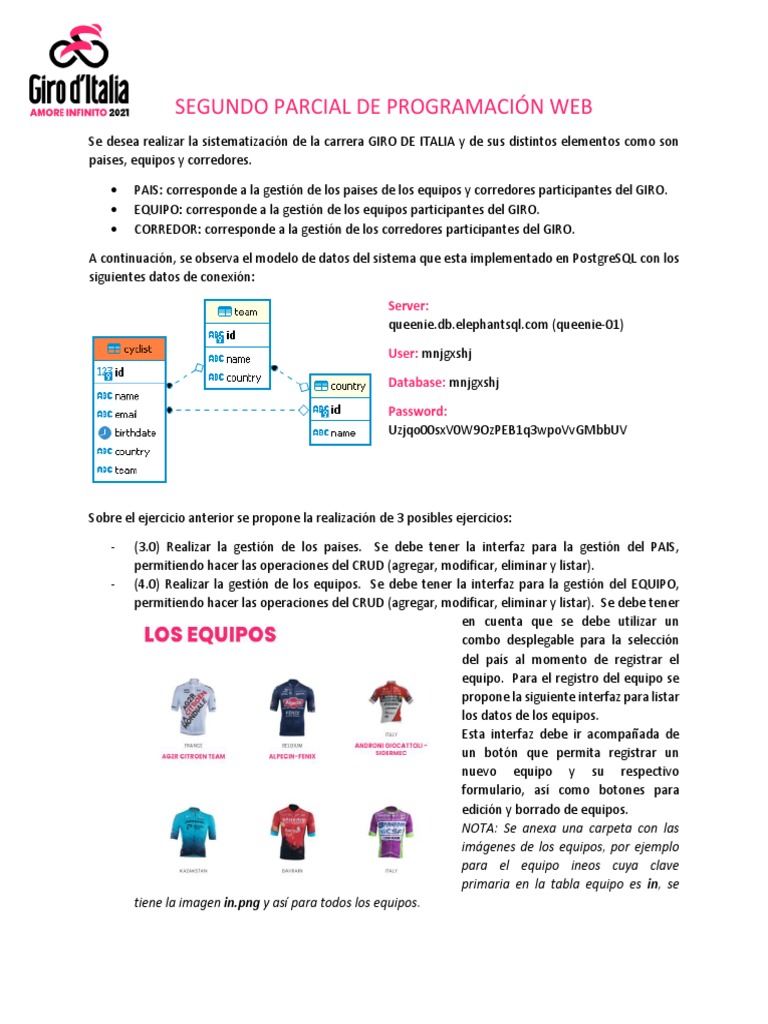 Segundo Parcial de Programación Web | PDF | Bases de datos | Archivo de ...