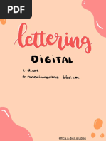 Apostila Prática de Lettering - Por Aline Tiemi PDF | PDF | Caligrafia ...