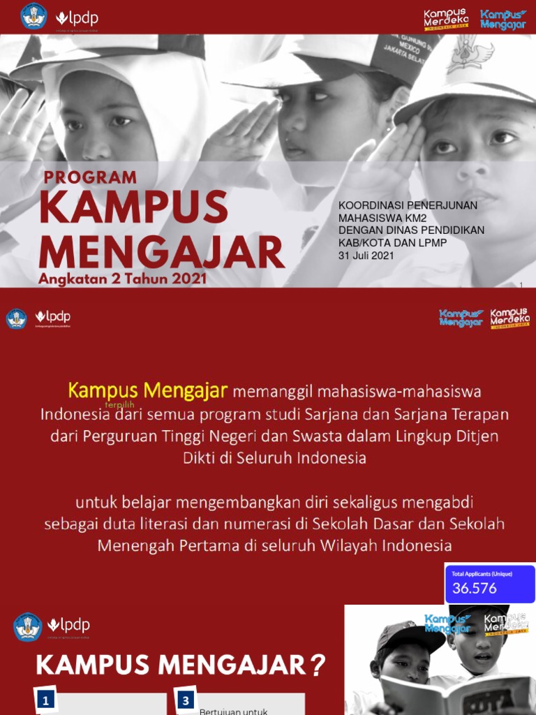 Koordinasi Penerjunan Km2-Dinas Pend-Lpmp | PDF