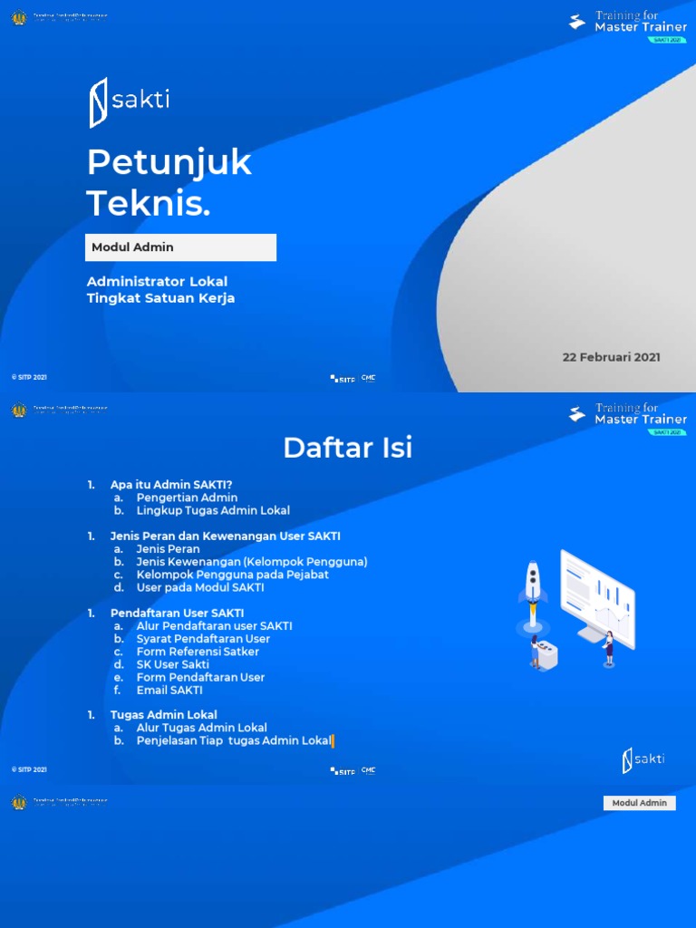 Admin Sakti 2021 | PDF
