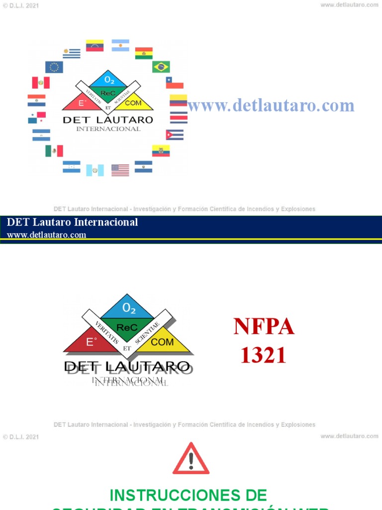 Nfpa 1321 | PDF | Contabilidad | Responsabilidad