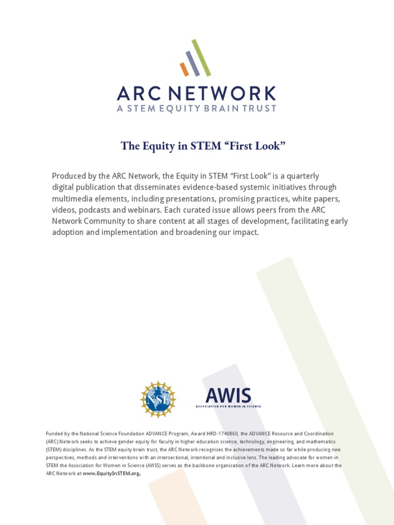 The Equity in STEM "First Look" | PDF | Mentorship | Survey Methodology