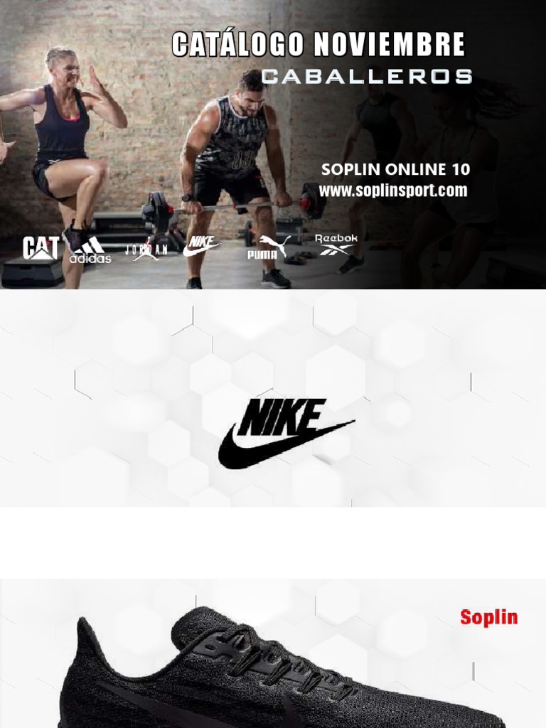Catalogo Noviembre Soplin Sport - Hombre | PDF | Shoe | Nike