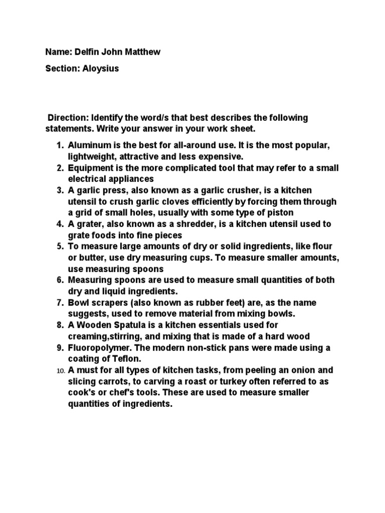 Activity 1 Tle | PDF