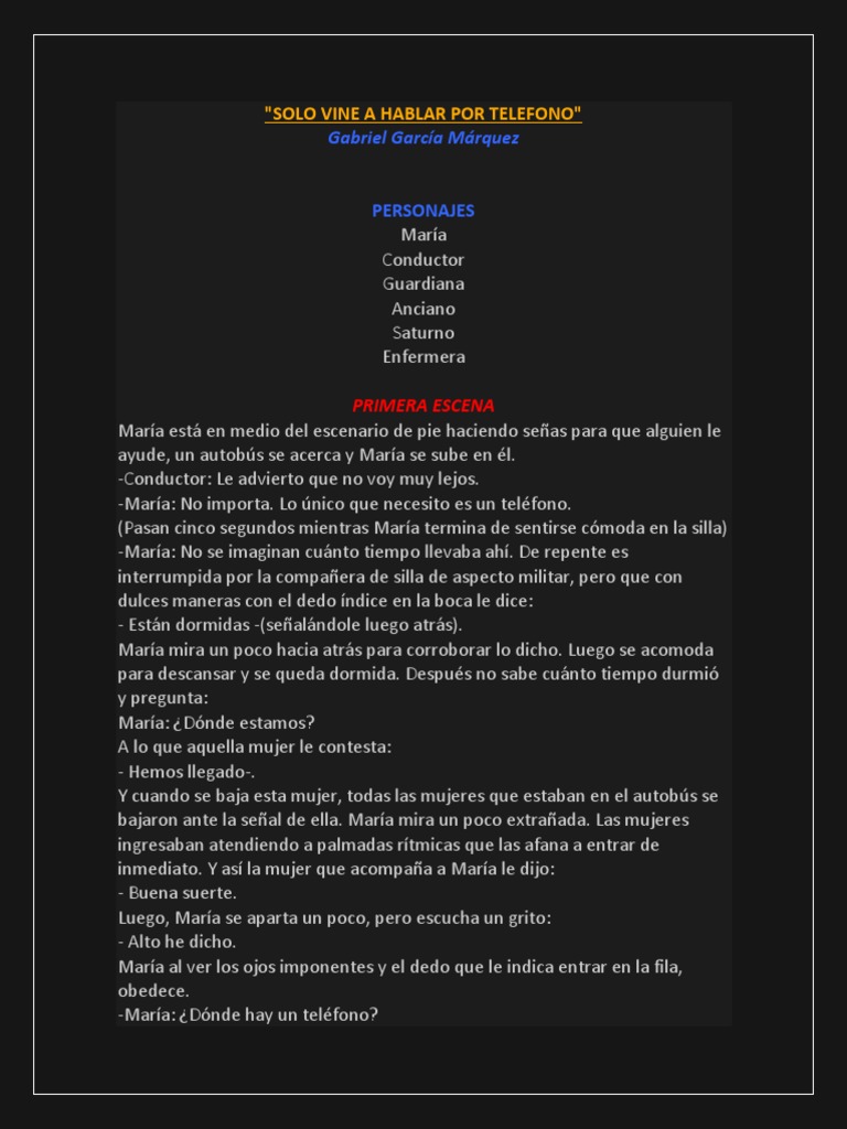 Solo Vine A Hablar Por Telefono | PDF | María, madre de Jesús