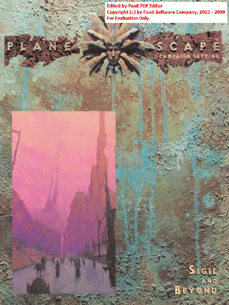 TSR 2600 - Planescape Campaign Setting - Book 3 | PDF | Tsr, Inc. | D20 ...