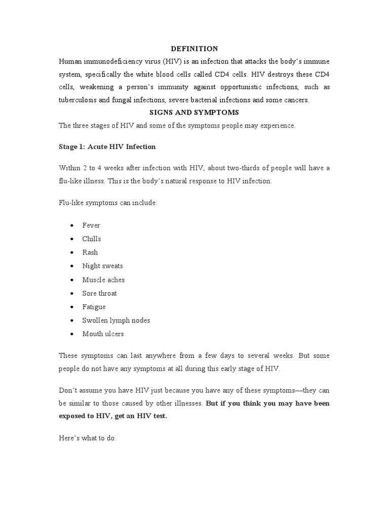 An In-Depth Look at HIV/AIDS: Definitions, Stages, Symptoms, Causes ...