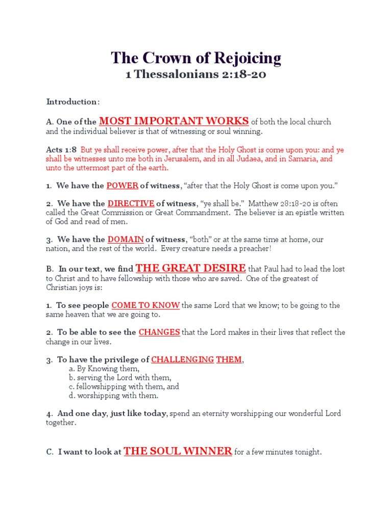 The Crown of Rejoicing | PDF | Jesus | God
