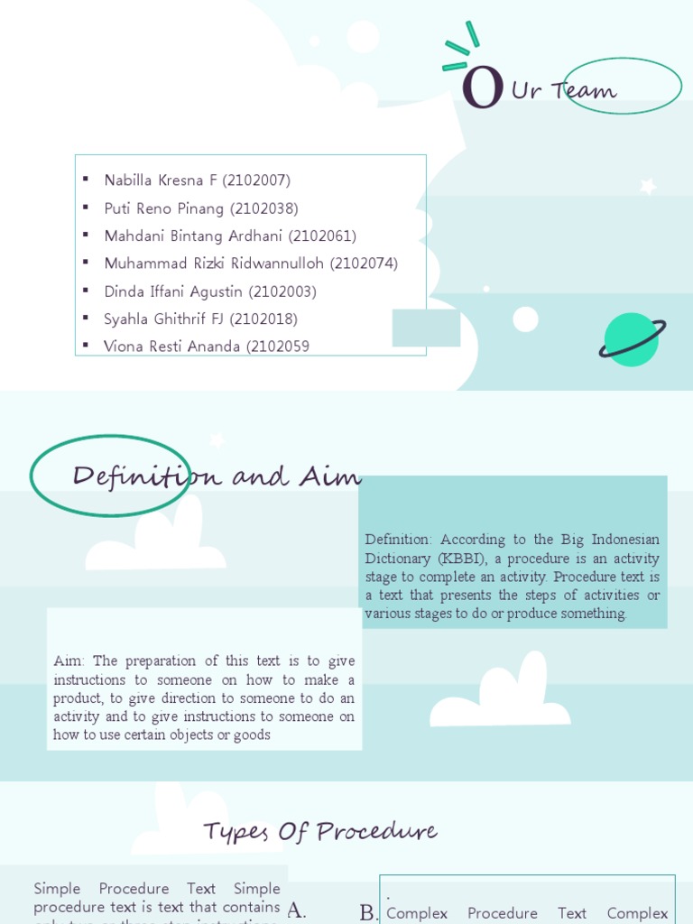 Procedure Text | PDF | Grammatical Tense | Foreign Language Studies