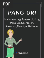 Kayarian NG Pang-Uri | PDF
