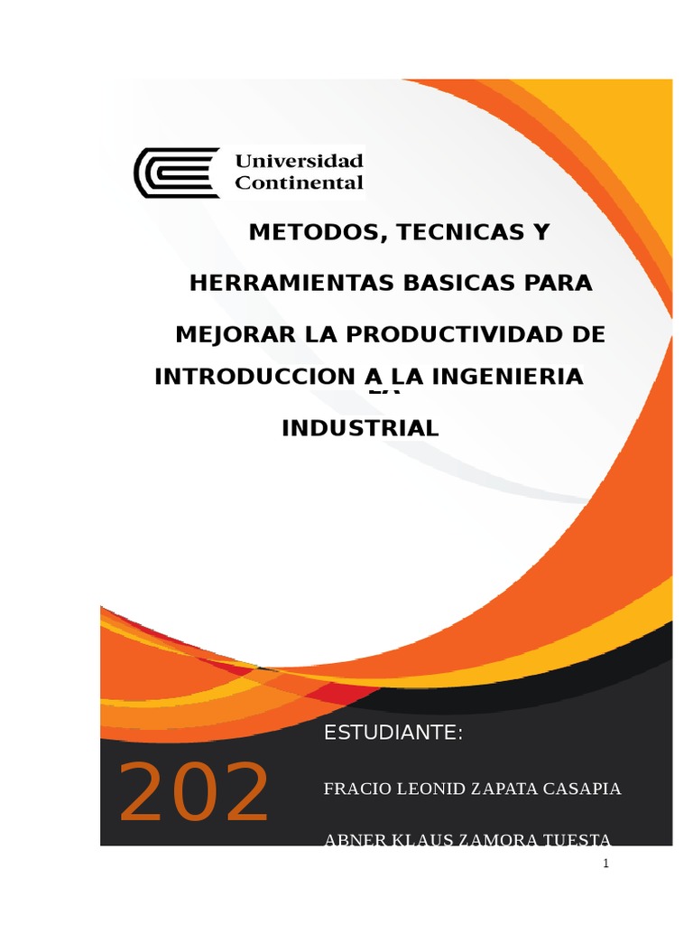 Producto Acad Mico 2 Introduccion A La Ingenieria | PDF | Lean Manufacturing | Business