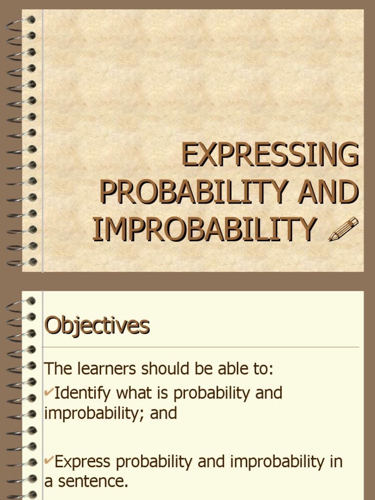 Probability and Improbability | PDF