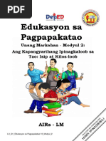 Grade 10-ESP-Module 1-1st Quarter | PDF