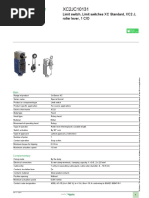 XCKJ167 Limit Switch Data Sheet | PDF | Technology & Engineering
