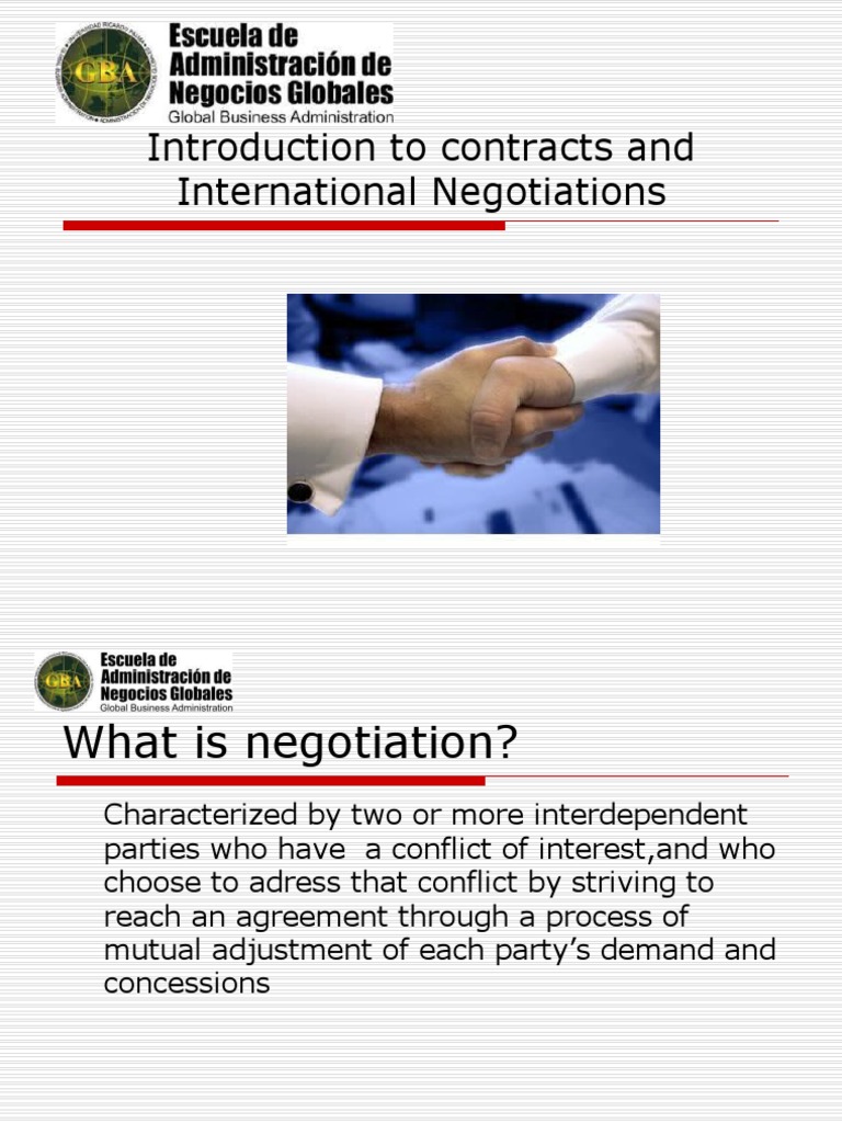 Understanding International Negotiation Basics | PDF | Negotiation | Psychological Concepts