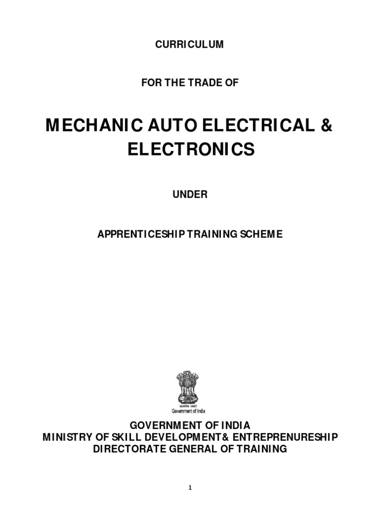 Mechanic Auto Electrical & Electronics | PDF | Fuel Injection ...