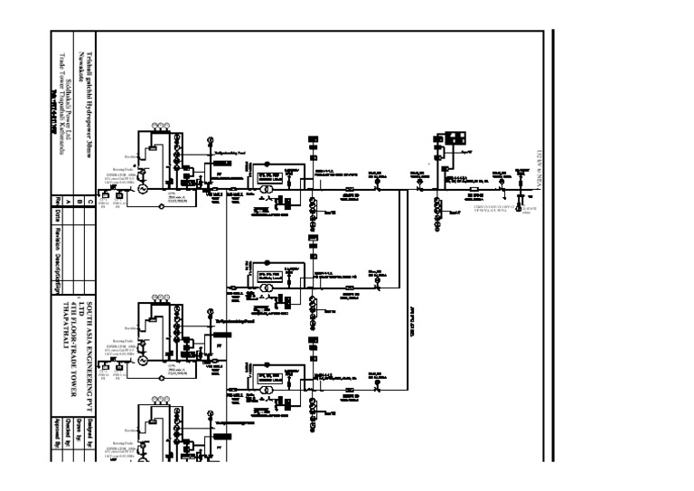 Single Line Diagram Switchyard | PDF