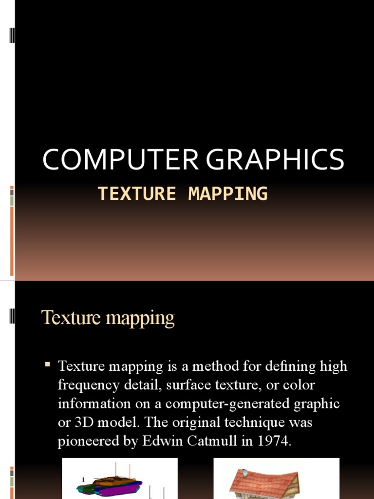 An In-Depth Look at Texture Mapping and its Role in Computer Graphics | PDF | Texture Mapping ...