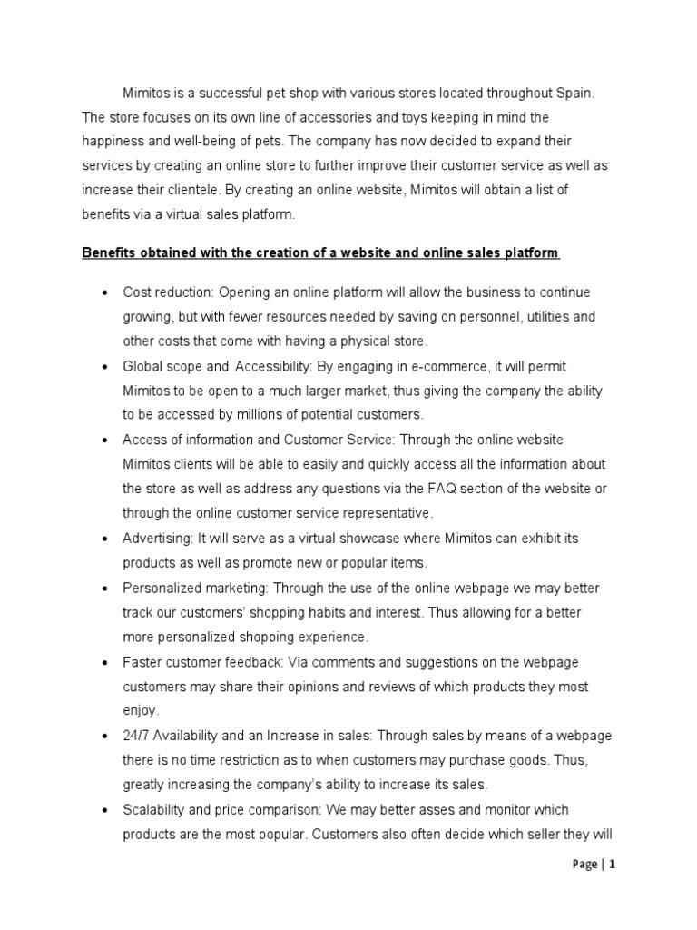 Final Project - Ecommerce ENEB | PDF | E Commerce | Retail