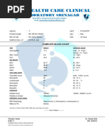 CBC Test Report Format Example Sample Template Drlogy Lab Report | PDF ...