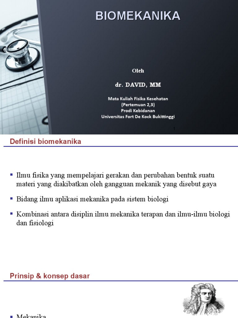 2,3 Biomekanika | PDF