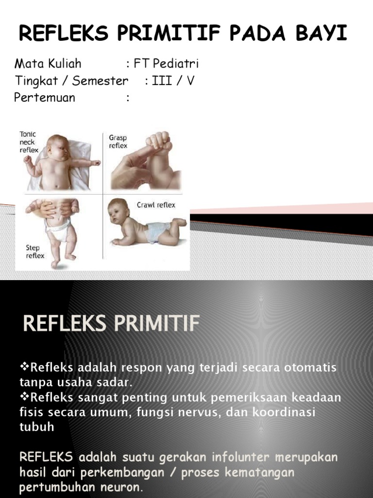 Pertemuan-3,4-Refleks Pada Anak | PDF
