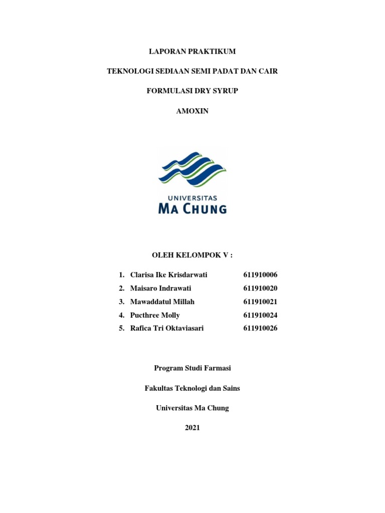 Lapres Amoxin-Kel 5 | PDF