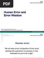 Human Error | PDF