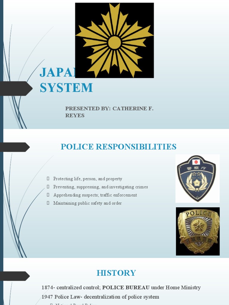 Japan's Policing System Explained | PDF | Police | Government