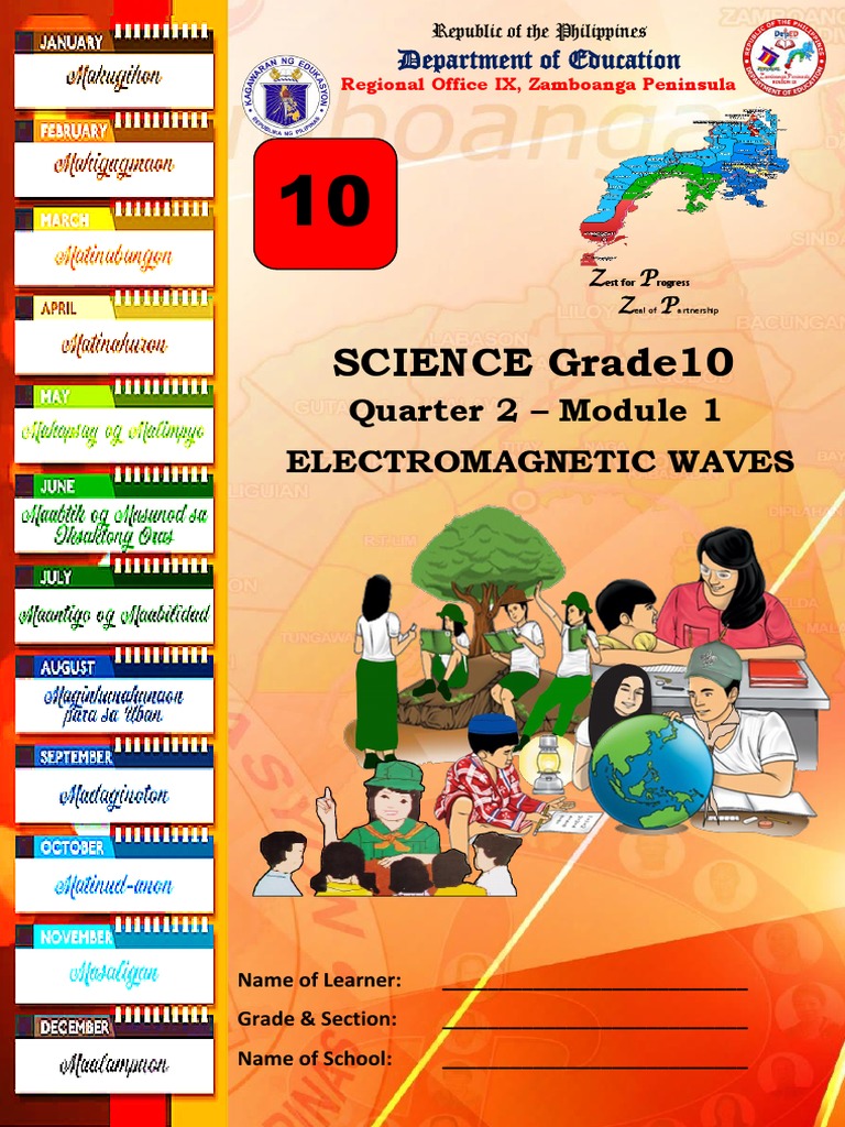 Final Sci10 q2 m1 Edited-16 | PDF | Electromagnetic Radiation | Waves