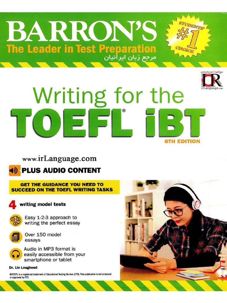 218 - 1 - Barron's. Writing For The TOEFL IBT - 2017, 6th - 315p | PDF