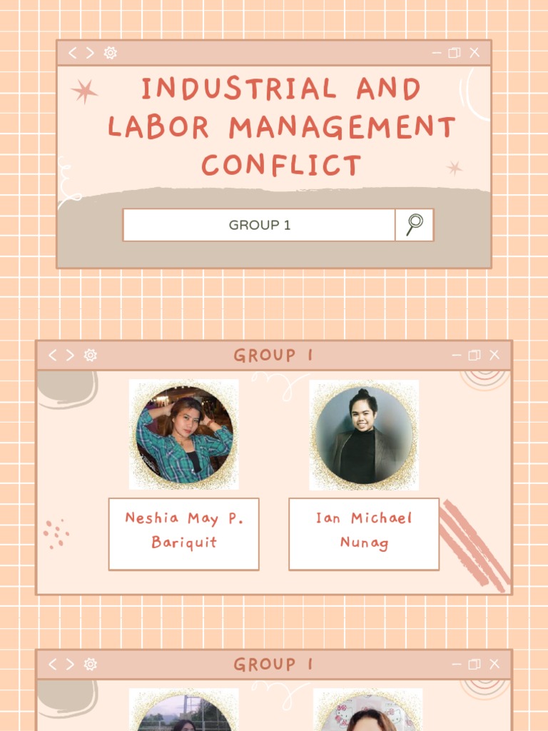 Industrial and Labor Management Conflict | PDF | Strike Action | Employment