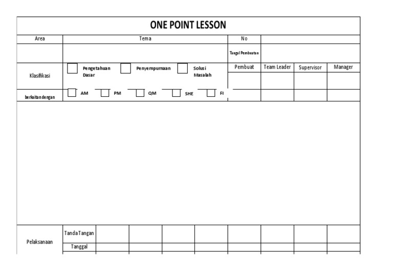 Format OPL - Word | PDF