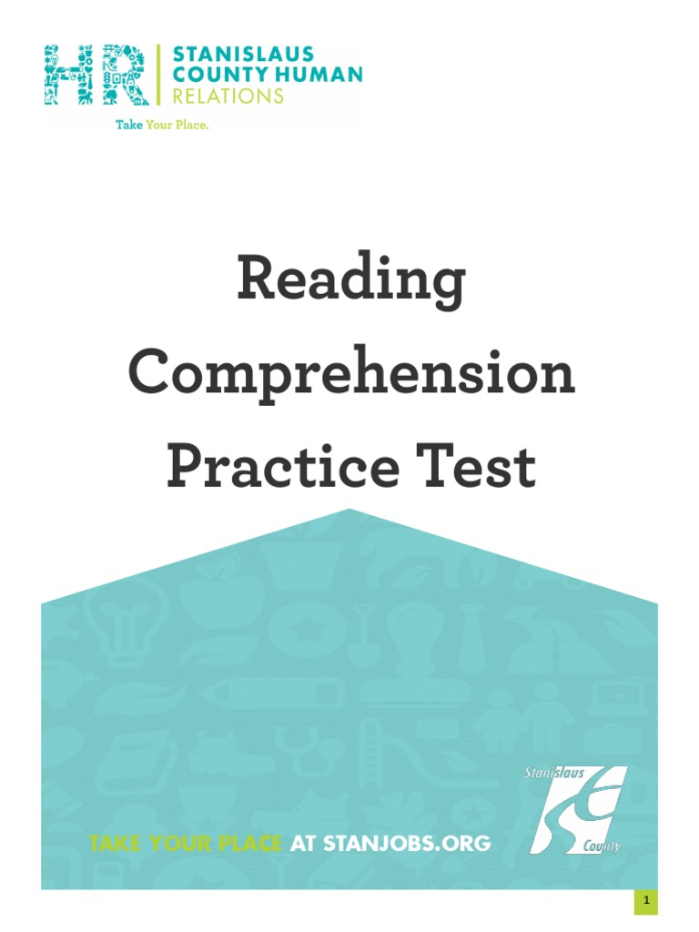 Reading Comprehension Practice Version 1 | PDF | Test (Assessment ...