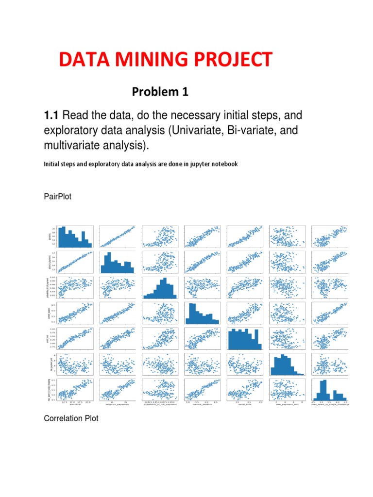 Data Mining Project | PDF | Cluster Analysis | Receiver Operating Characteristic
