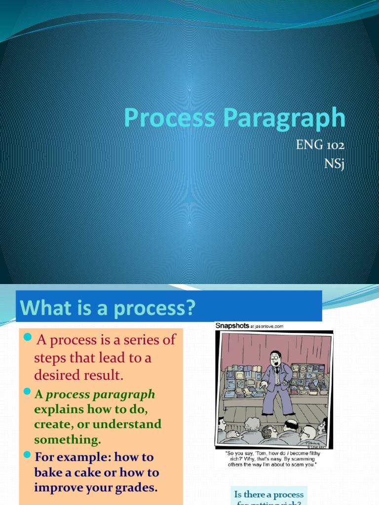 Process Paragraph | PDF | Paragraph | Car