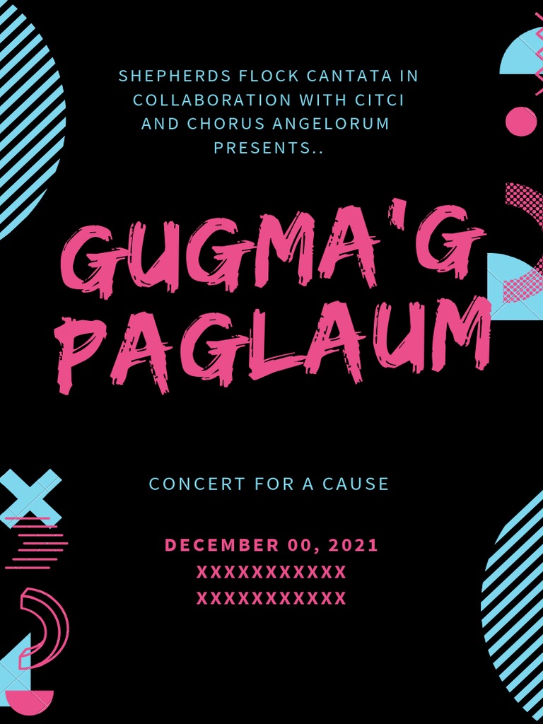 Concert for a Cause: Gugma'g Paglaum | PDF | Choir | Performing Arts