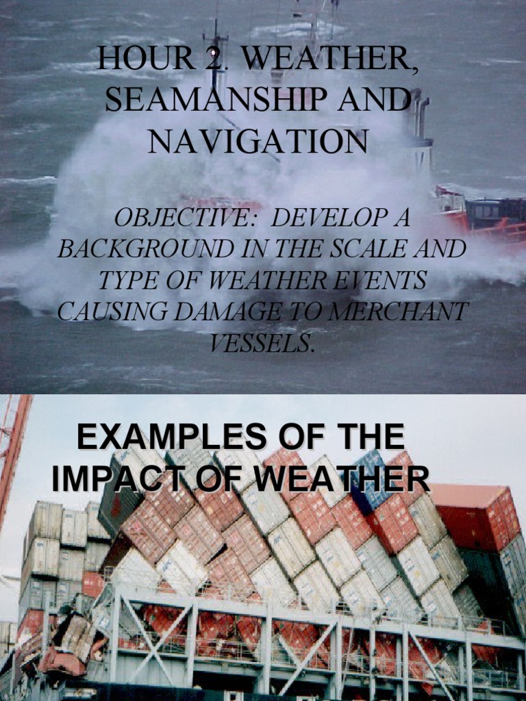 Understanding the Devastating Impacts of Severe Weather on Maritime ...